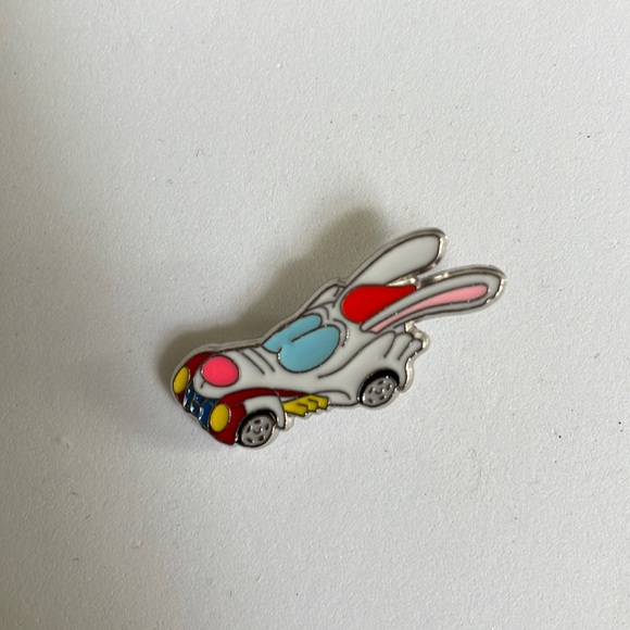 Disney | Accessories | Who Framed Roger Rabbit Roger Race Car Pin ...